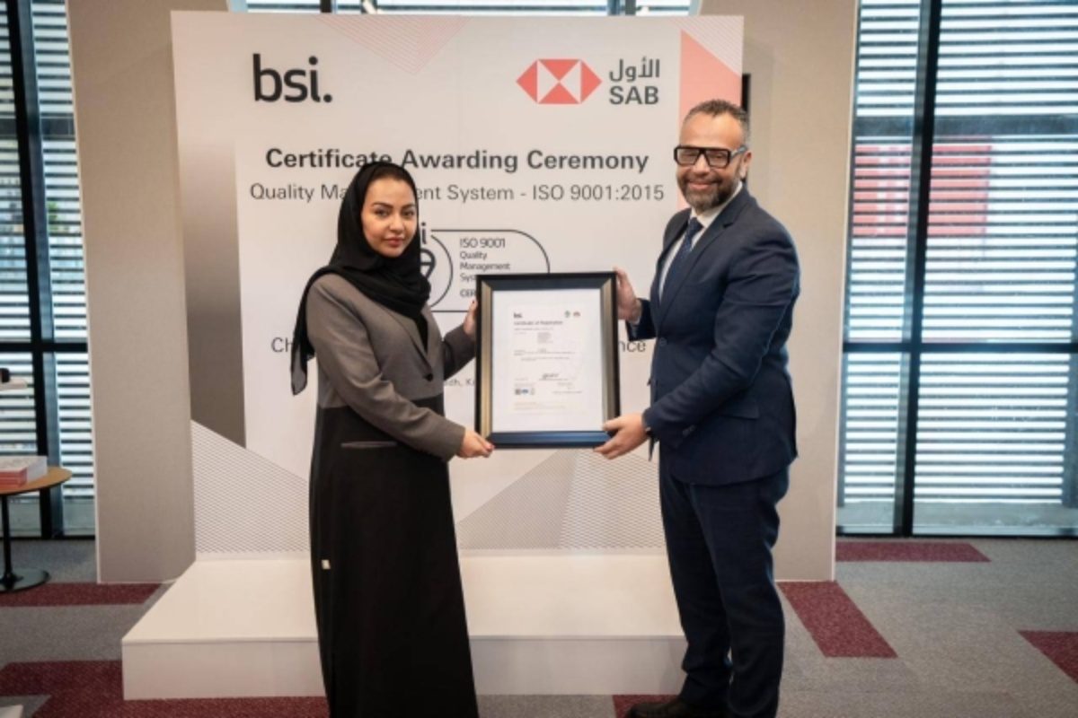 Saudi Awwal Bank Becomes Saudi Arabia's First ISO-Certified Bank for ...