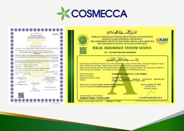 Cosmecca Korea Expands Globally with Indonesian Halal Certification ...